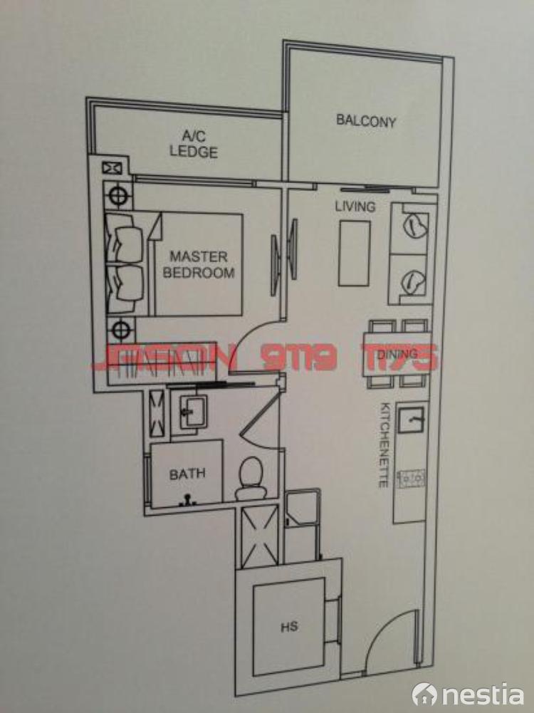 Novena Regency,279 Thomson Road,Entire unit,1 Bedroom,Condominiums ...