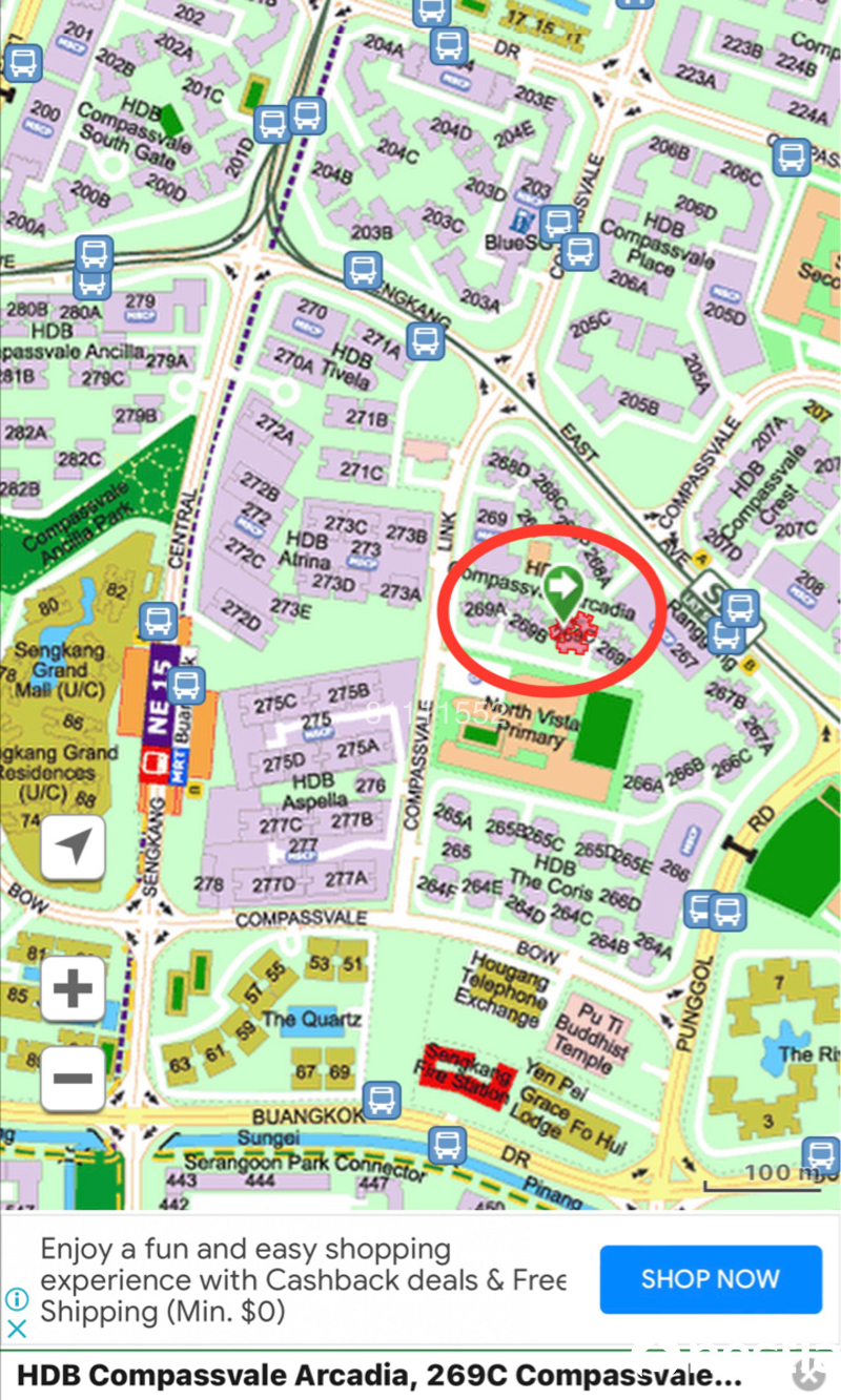 269C Compassvale Link,Private room,1 Bedroom,HDB flat for Rent ,by Wee ...