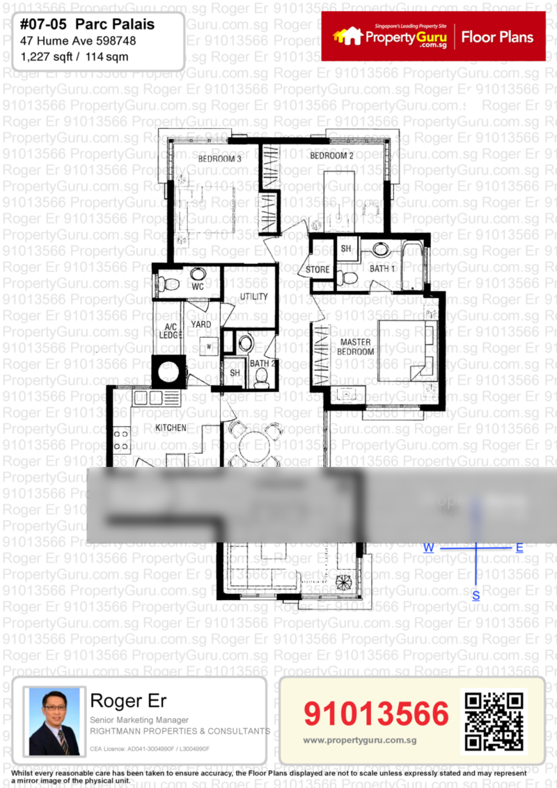 Parc Palais 47 Hume Avenue,3,1227 Sqft, Condominiums, Apartments and ...