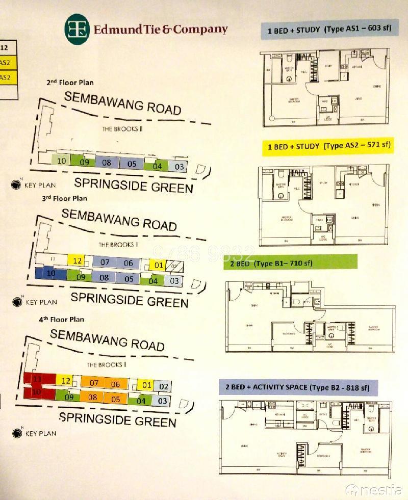 The Brooks I & The Brooks II 60 Springside Walk,2,710 Sqft ...