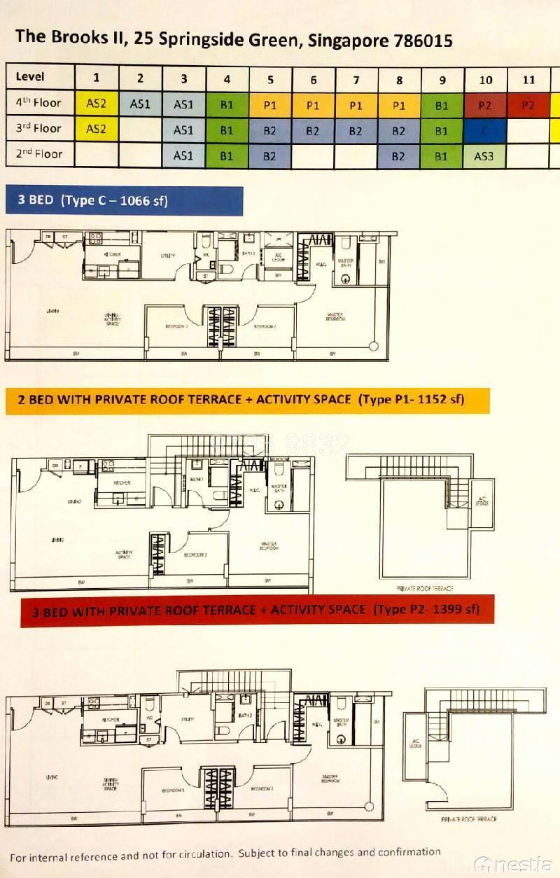 The Brooks I & The Brooks II 60 Springside Walk,2,710 Sqft ...