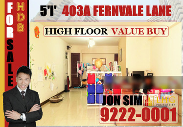 403A Fernvale Lane,3,1205 Sqft, HDB flat for Sale ,by Jon Sim, S ...