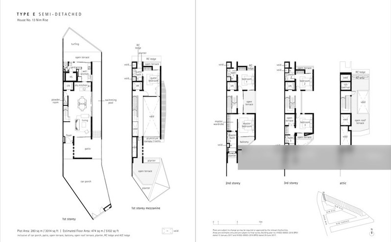 Nim Collection 1 Nim Terrace,4+,5425 Sqft, Landed Houses, Terraced ...
